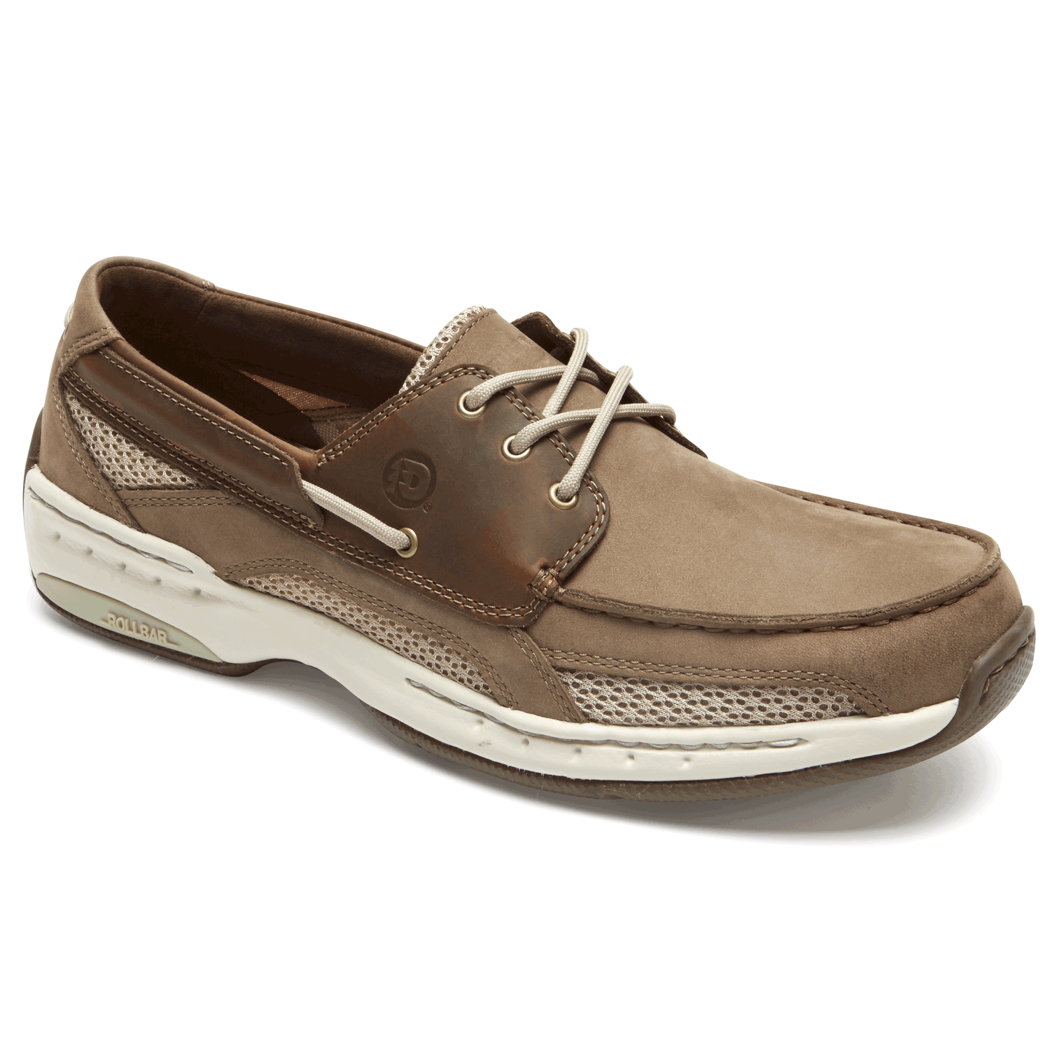 Dunham Men's Captain Boat Shoe Taupe Leather | Laurie's Shoes Dunham Men's Captain Boat Shoe Taupe Leather | Laurie's Shoes
