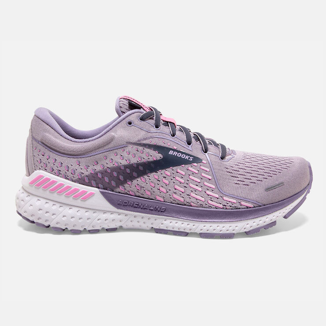 Brooks Women's Adrenaline GTS 21 Lilac | Laurie's Shoes Brooks Women's Adrenaline GTS 21 Lilac | Laurie's Shoes